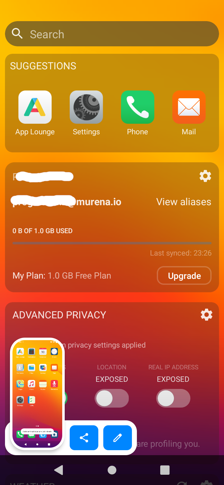 Installing /e/OS and first review - How To Train Your Robot